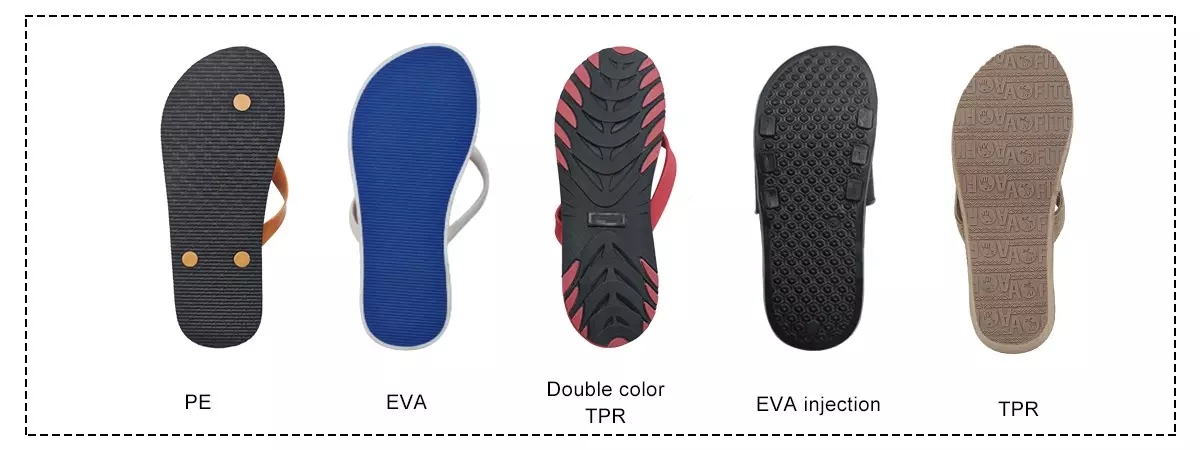 Custom flip flop sole, rubber sole, eva sole, and leather sole, Tpr ...